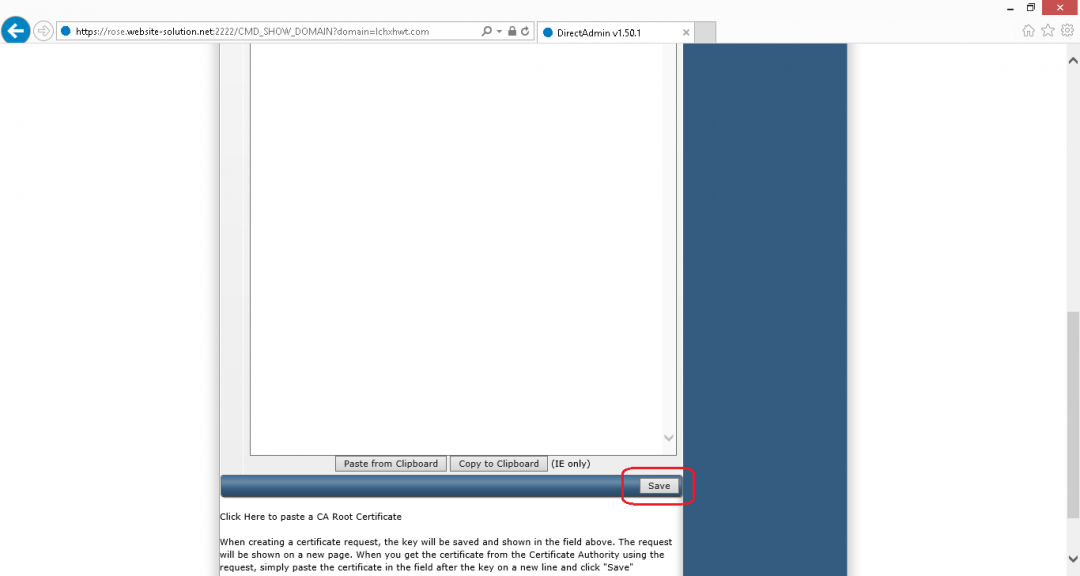 Directadmin Setup Free And Automatic Ssl Certificate From Lets Encrypt