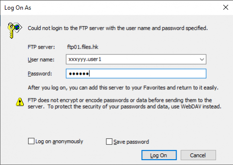 How to use Windows 10 Windows Explorer to connect to FTP server ...